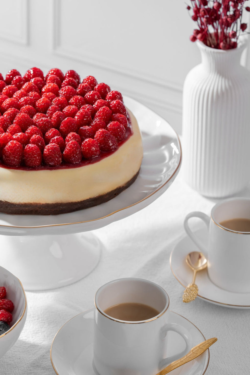 NEW YORK CHEESECAKE DE FRAMBUESAS – DolceVita.Pe